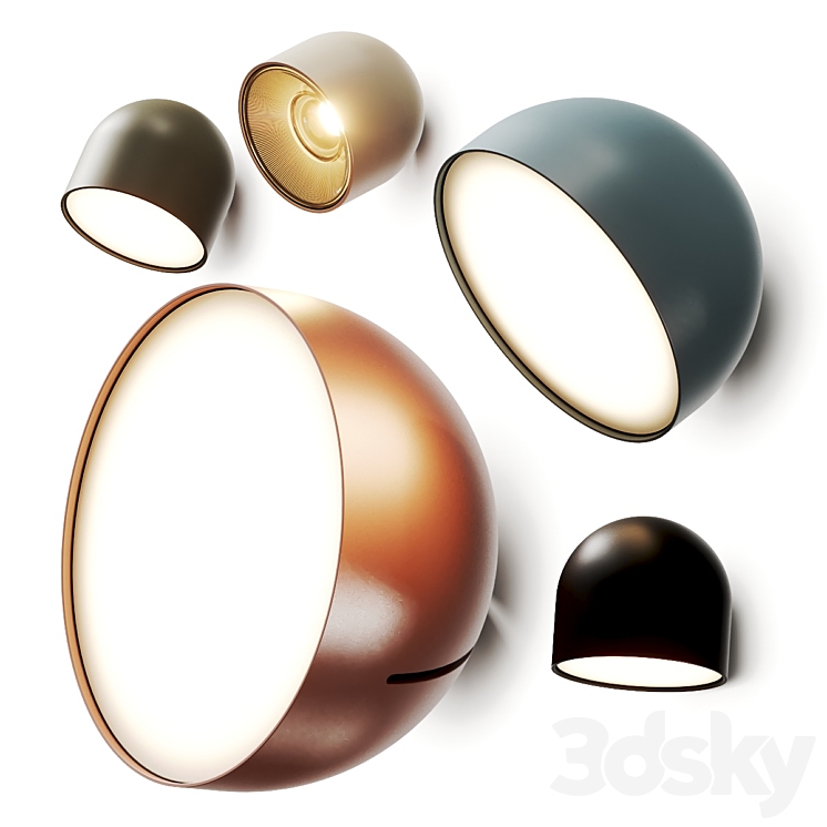 Vibia Plusminus Solo Wall Lamps - Wall light - 3D model