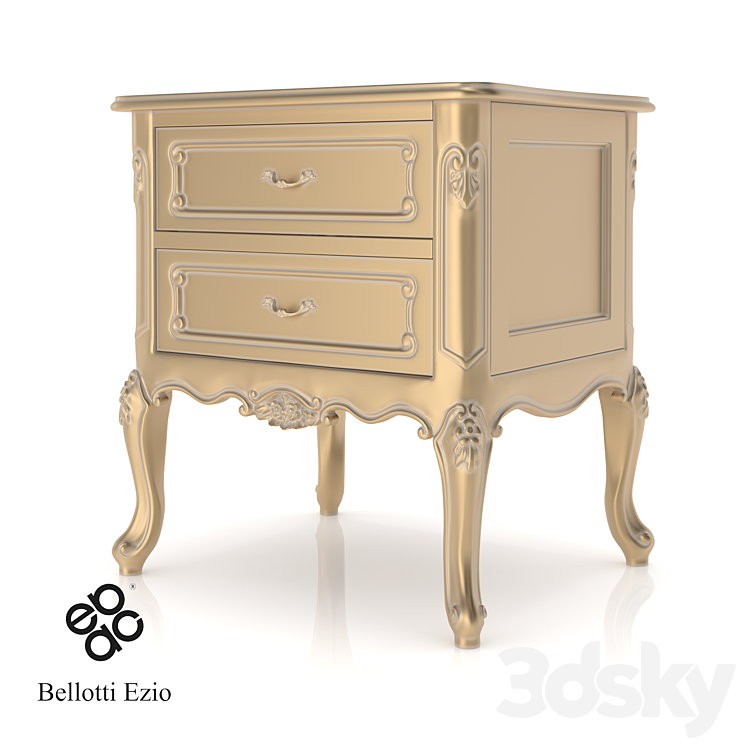 (OM) Bellotti Ezio 3561 - Sideboard & Chest of drawer - 3D model