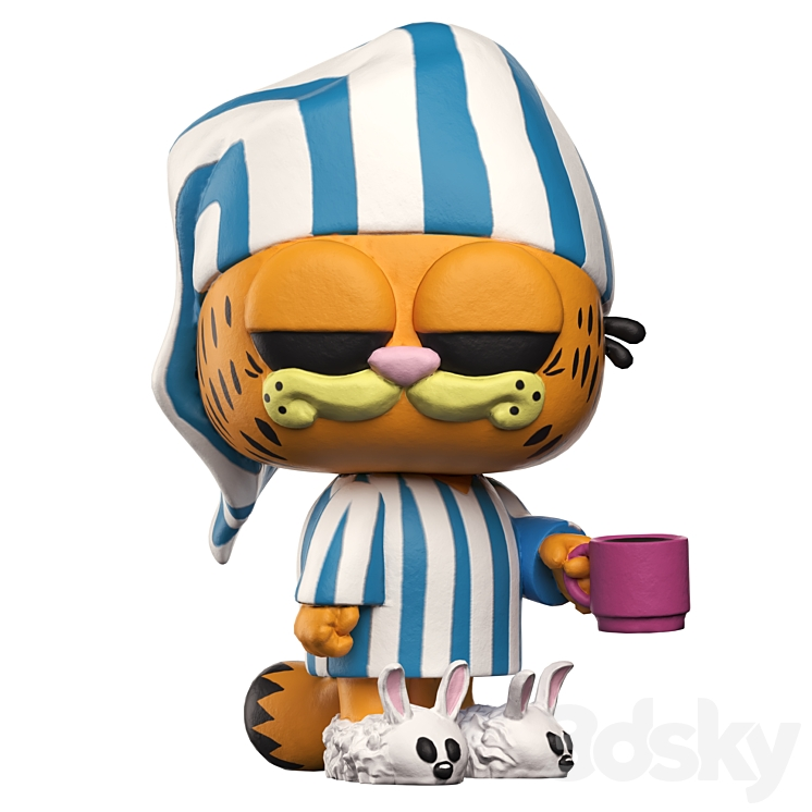 Garfield - Toy - 3D model