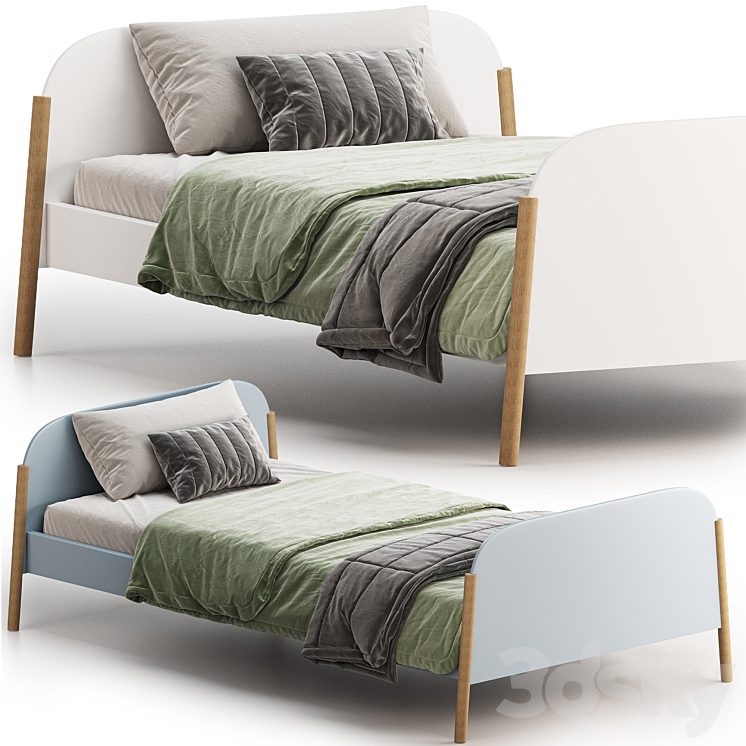 Nadil - Bed - 3D model