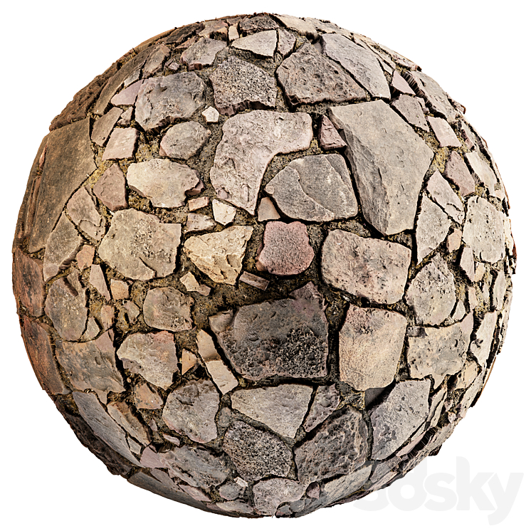 Rock texture collection-10 - Stone - 3D model