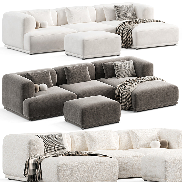 Connect Soft Modular Sofa - Sofa - 3D model