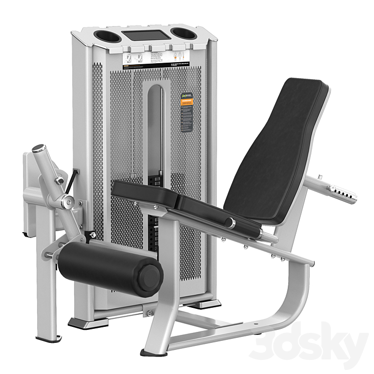 E7002A Leg Extension DHZ fitness equipment - Sports - 3D model