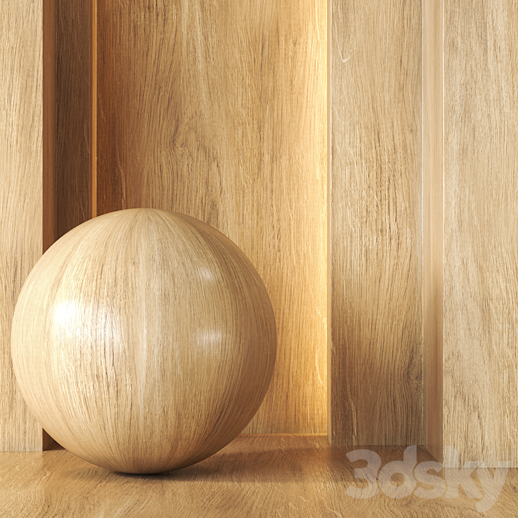 Wood Texture 4K - Seamless - Wood - 3D model