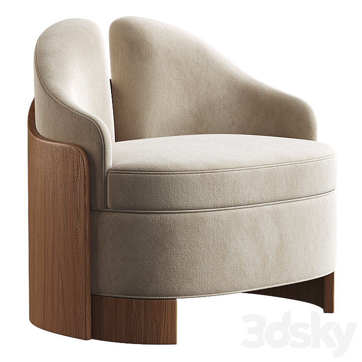 PI Chair - Arm chair - 3D model