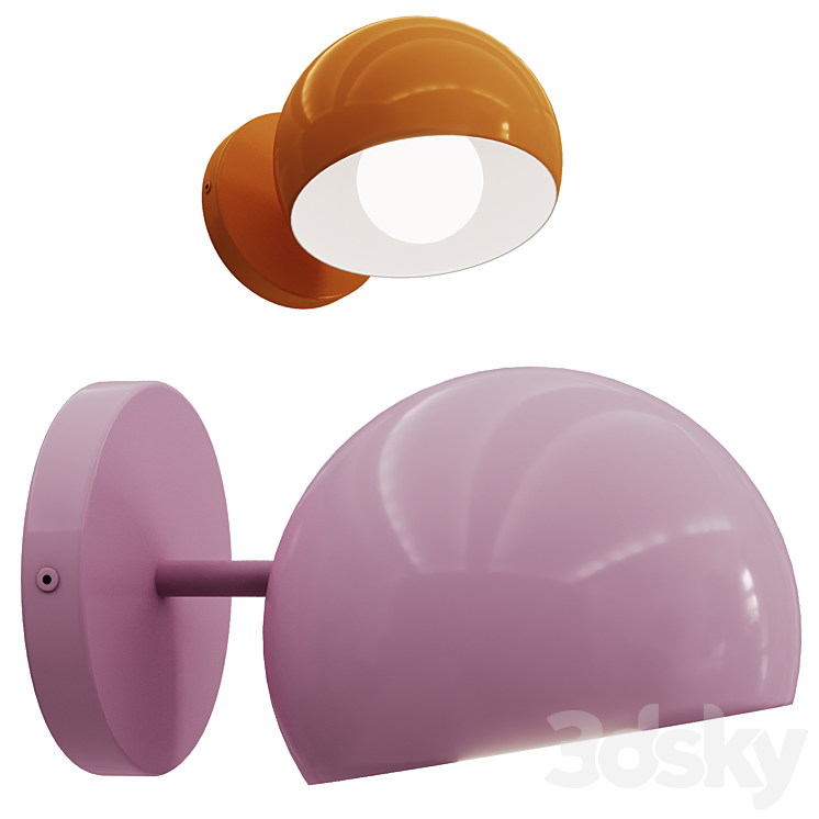 Gumball Sconce - Wall light - 3D model