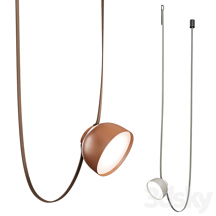 Vibia Plus Minus Single - Pendant light - 3D model