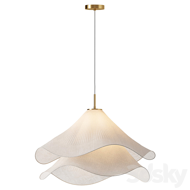 Ethereal Bloom Pendant Light - Pendant light - 3D model