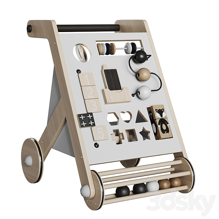 Busyboard by Asweets - Toy - 3D model