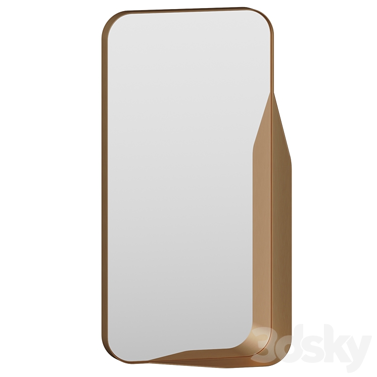 Simitrio by Gild - Mirror - 3D model