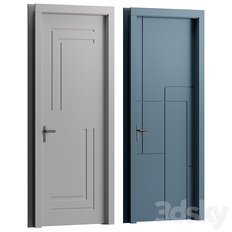 Interior doors 9 - Doors - 3D model