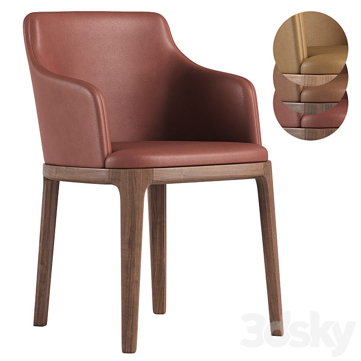 Poliform Chair - Chair - 3D model