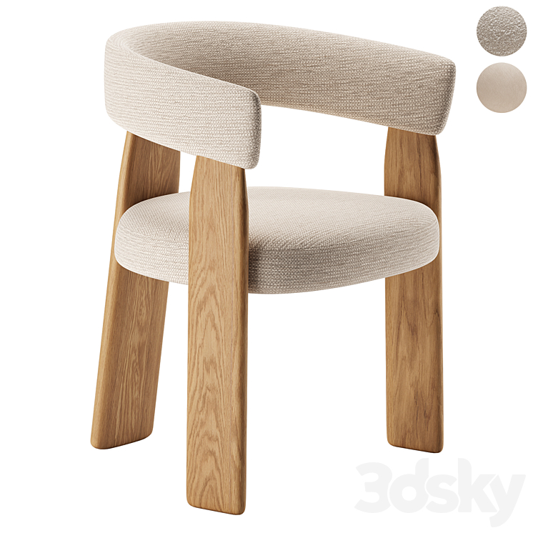 ORU Chair by Andreu World - Chair - 3D model