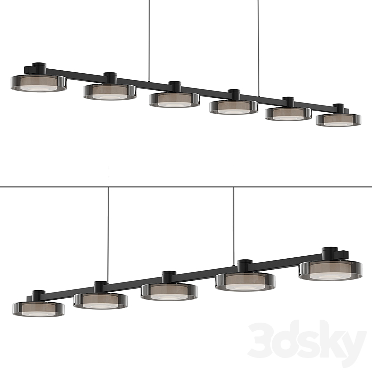 Ivas Long - Pendant light - 3D model