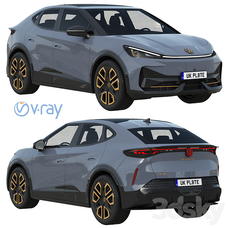 Volkswagen ID.Unix - Ground Transport - 3D model