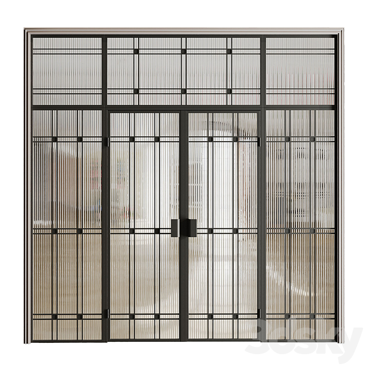 Glass Door 27 - Doors - 3D model