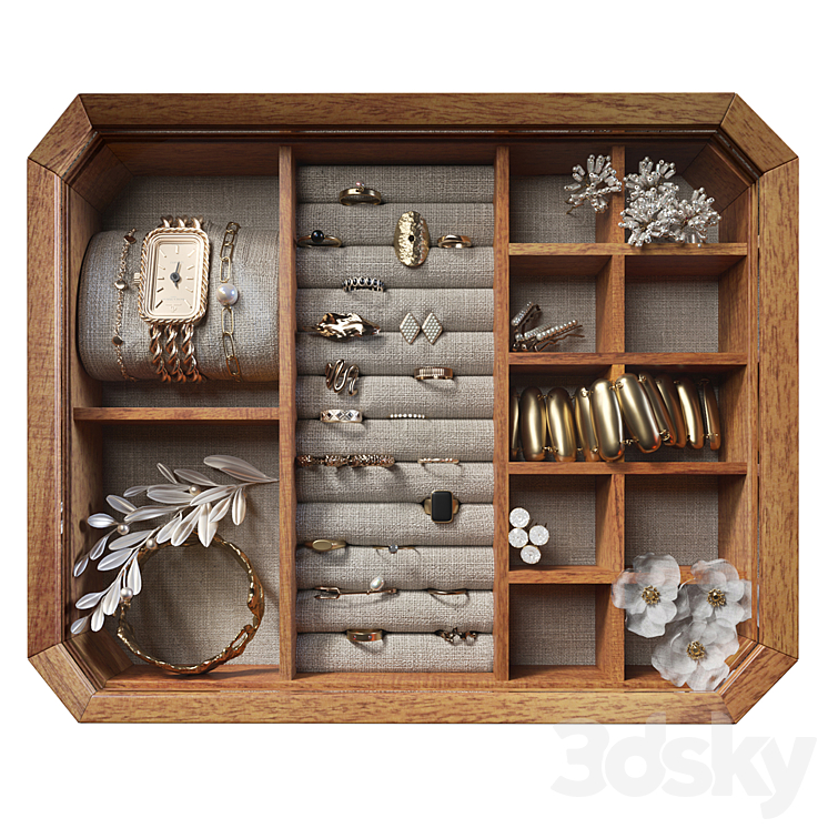ZARA Jewelry Box - Other decorative objects - 3D model