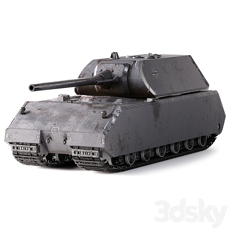 Maus - Weapon - 3D model