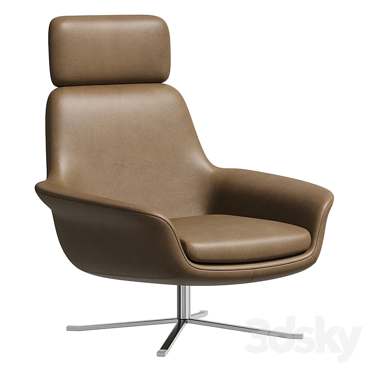 Oscar Armchair - Arm chair - 3D model