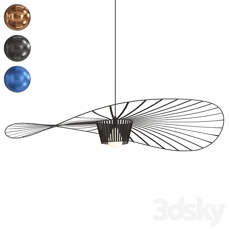 Vertigo Pendant - Pendant light - 3D model
