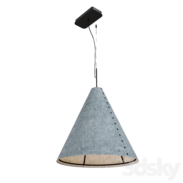 BuzziCone 47 (Buzzi.space) - Pendant light - 3D model