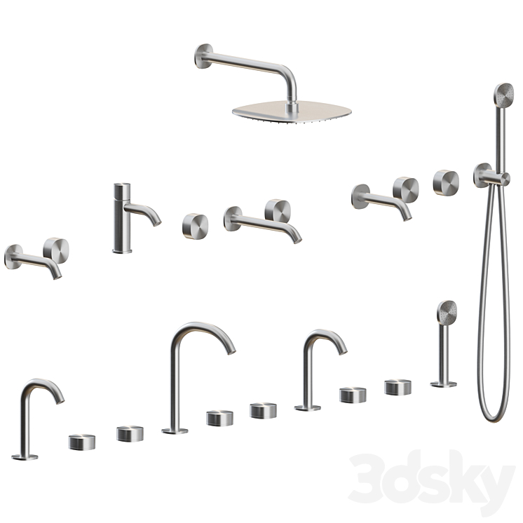 Super Collection by Quadro Design - Faucet - 3D model