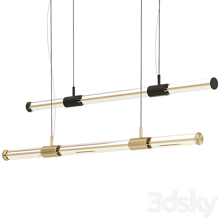 Venice Cross Linear - Technical lighting - 3D model