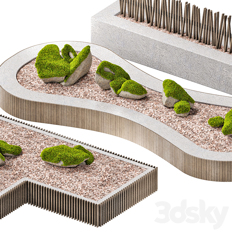 small architectural forms set1 - Environment elements - 3D model