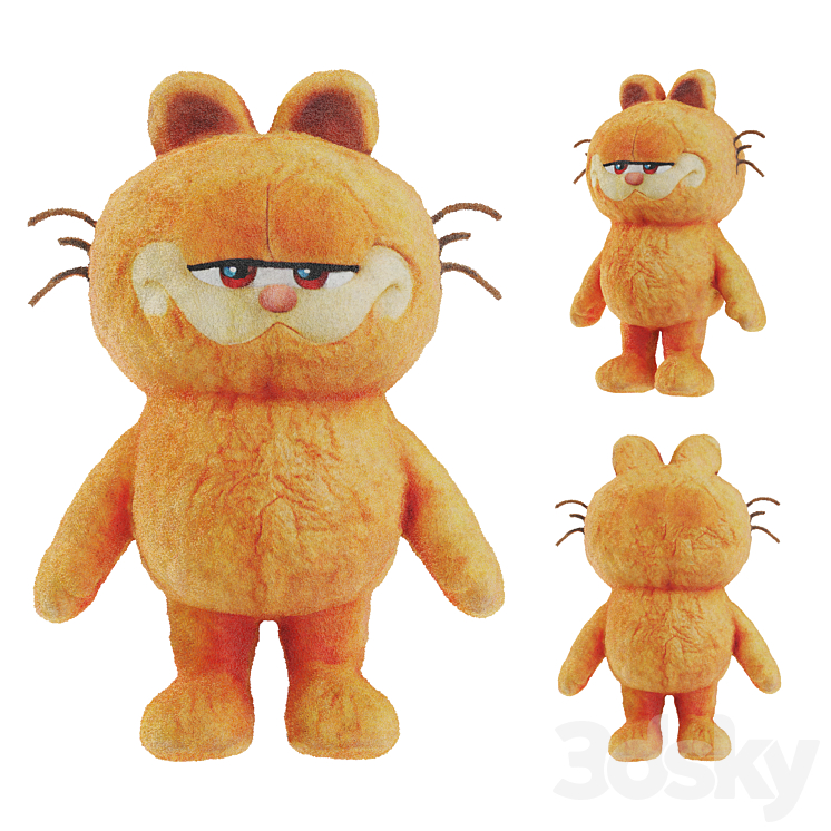 garfield - Toy - 3D model
