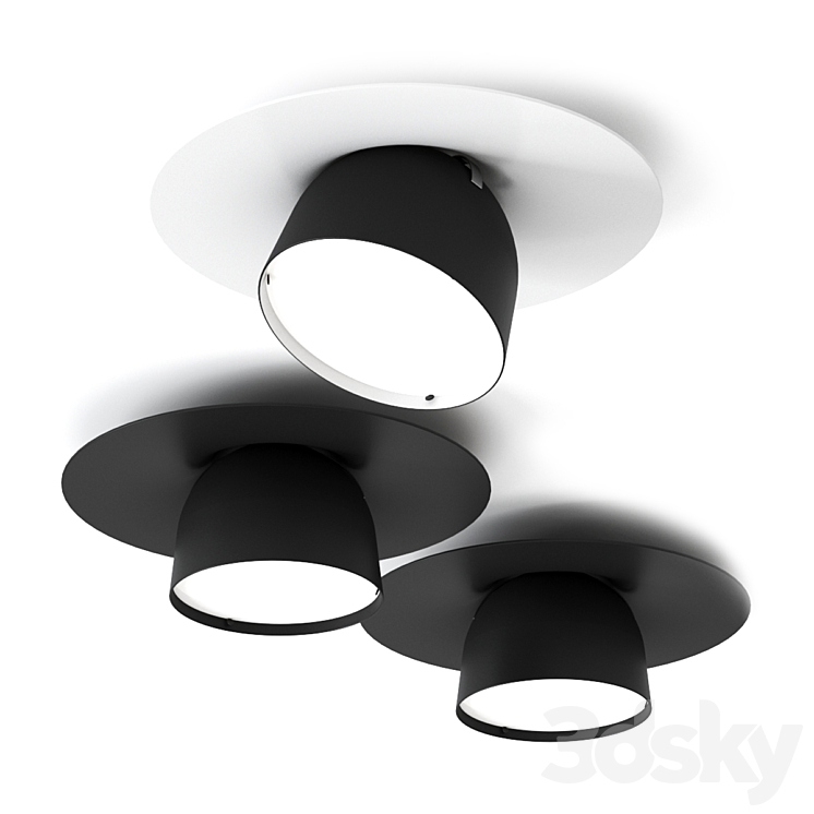 Big Brother Ceiling Light By Seyvaa - Ceiling lamp - 3D model