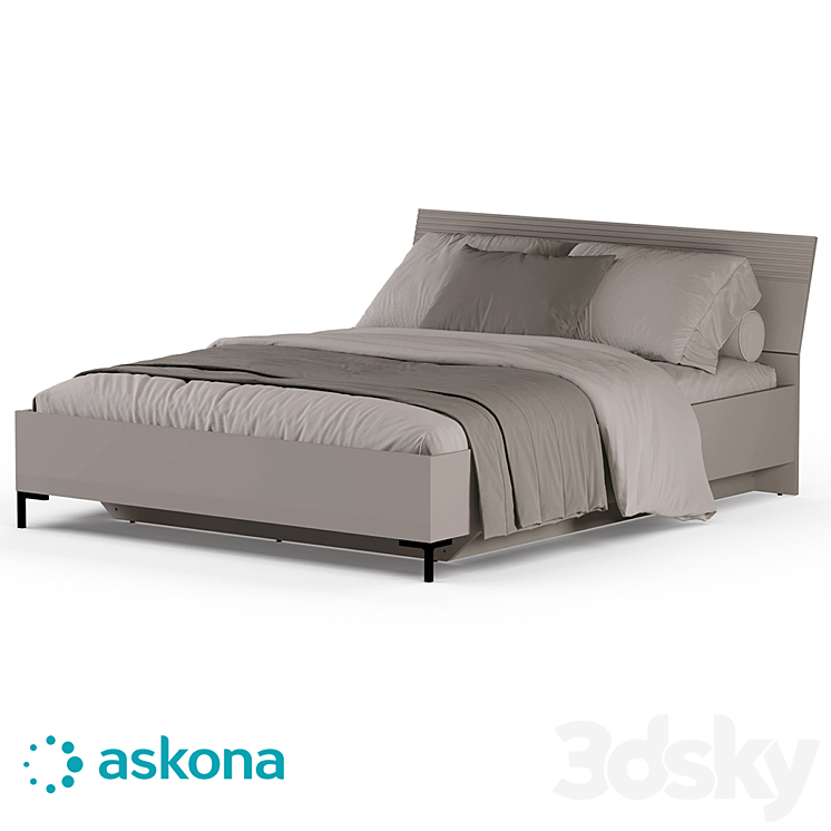 Bed with lifting mechanism Zima (Winter) - Bed - 3D model