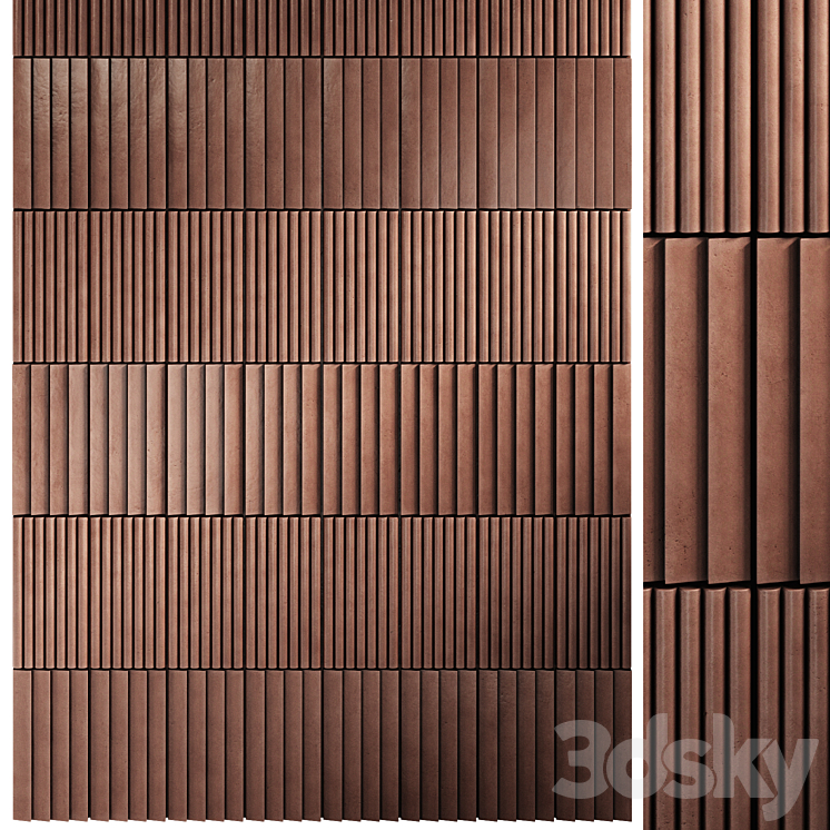 Ceramic Tiles Wall Panel 2 - Other decorative objects - 3D model