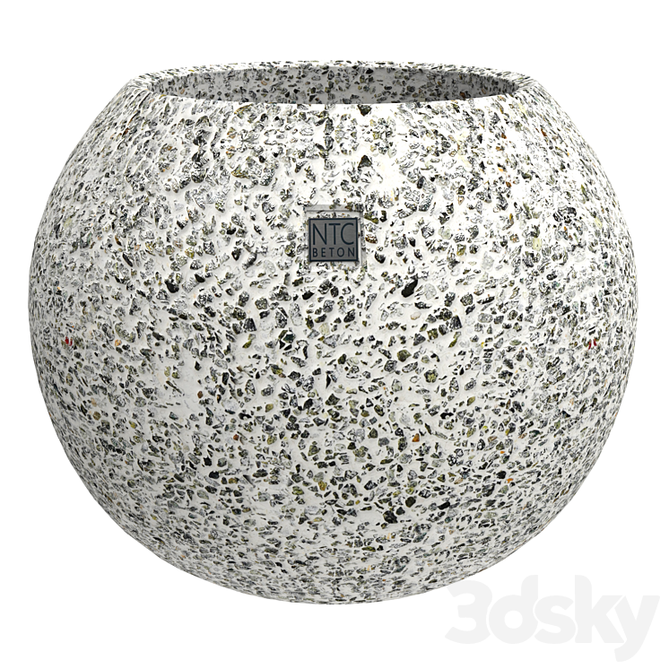Flowerpot SFERA M OM - Vase - 3D model