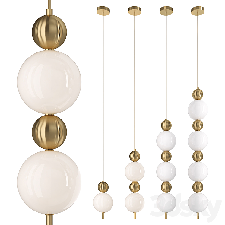 Folmer lamp - Pendant light - 3D model
