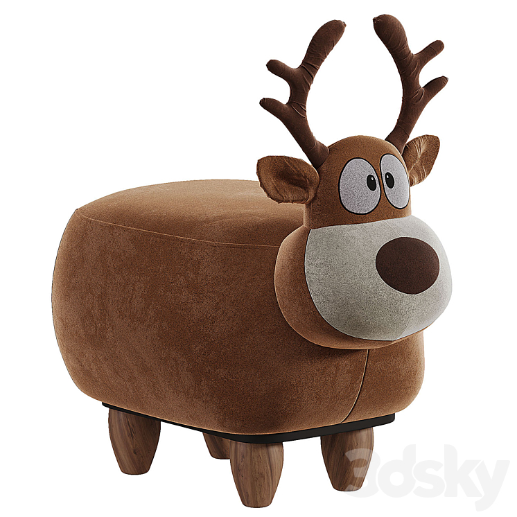 Deer Animal Chair - Miscellaneous - 3D model
