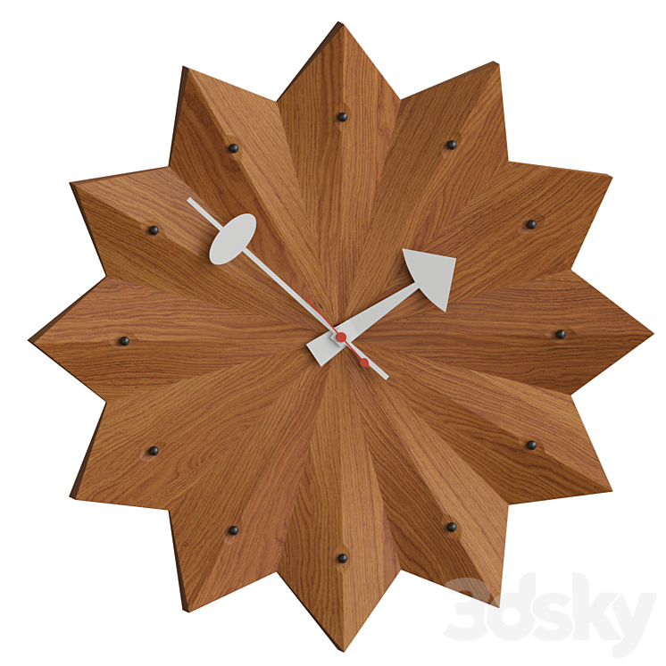 Fan Clock - Watches & Clocks - 3D model