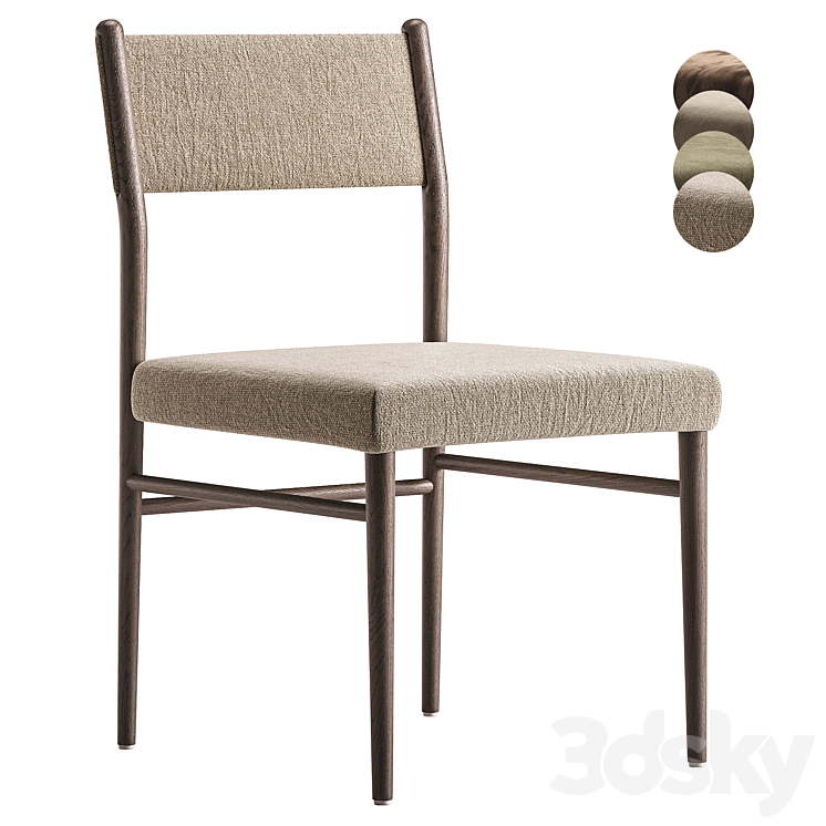 Hailey Dining Chair - Chair - 3D model