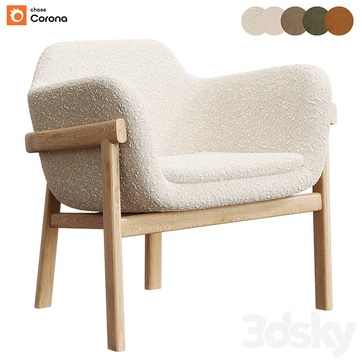 SLIGHT By True Design - Arm chair - 3D model