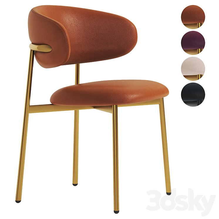 OLEANDRO chair - Chair - 3D model