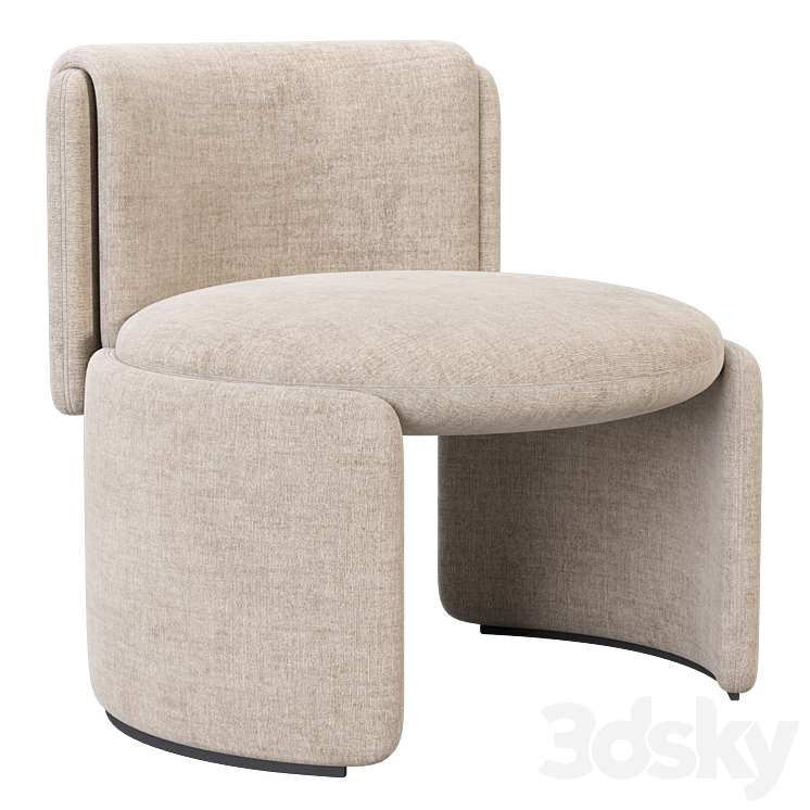 Hug - Arm chair - 3D model