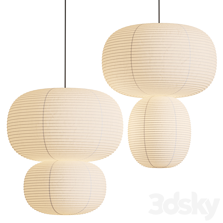 Taiyo - Pendant light - 3D model