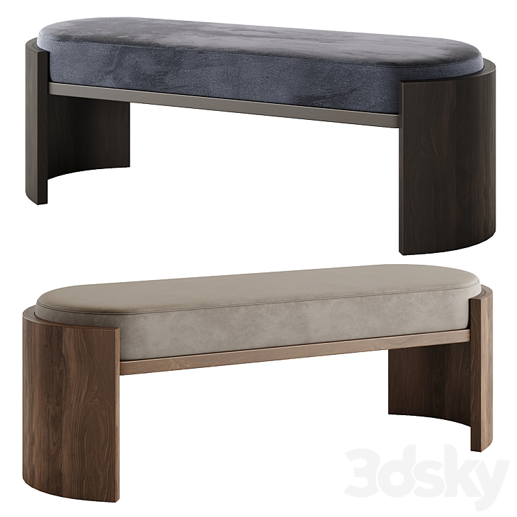 Hug Bench - Other soft seating - 3D model
