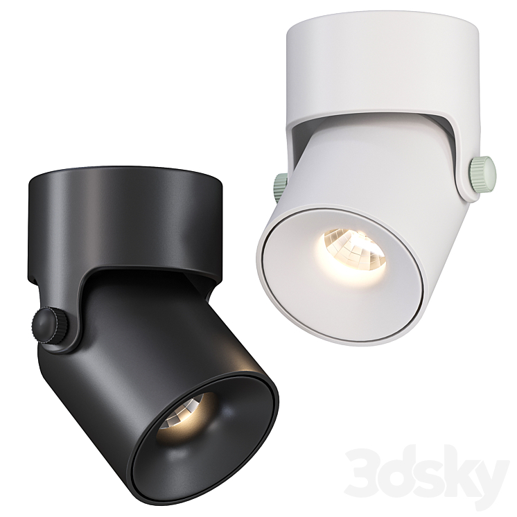 TINY B spot light - Technical lighting - 3D model