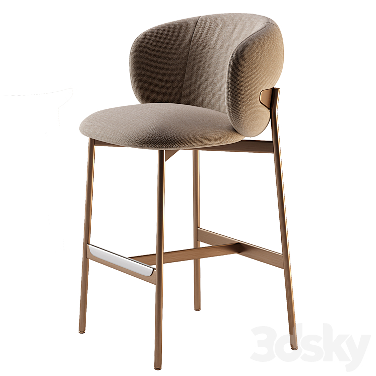 Baikal mt Bar chair - Chair - 3D model
