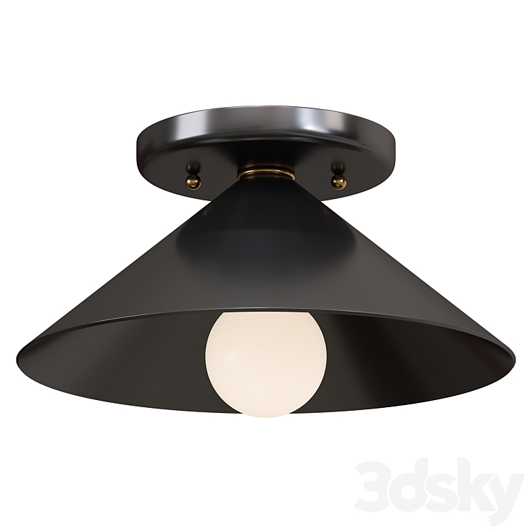 Cone - Ceiling lamp - 3D model