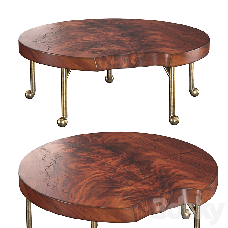 Abel Foot Coffee Table - Table - 3D model