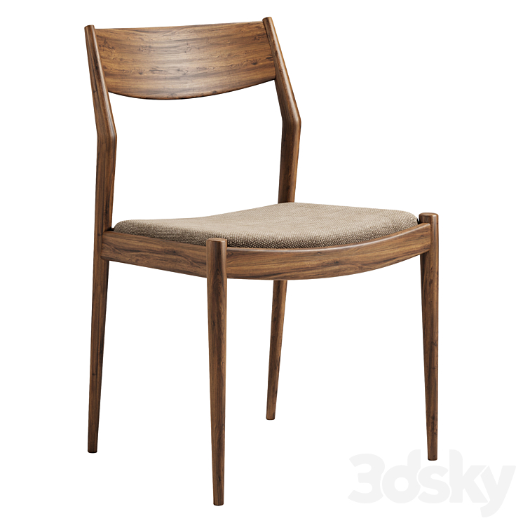 N–DC02 Chair by Karimoku Case Study - Chair - 3D model
