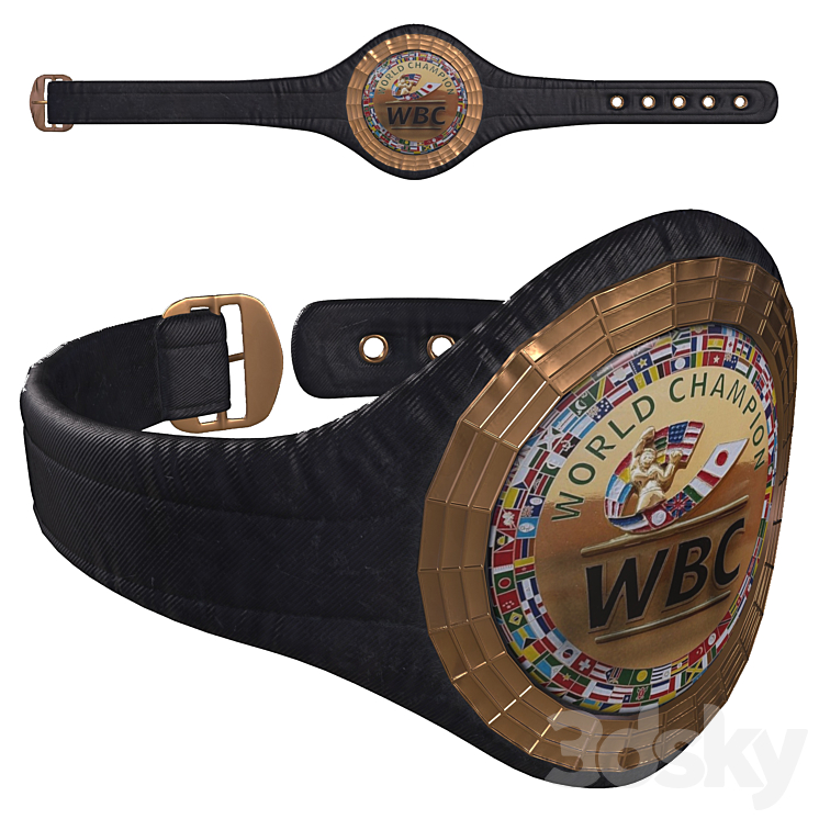 boxer belt - Miscellaneous - 3D model