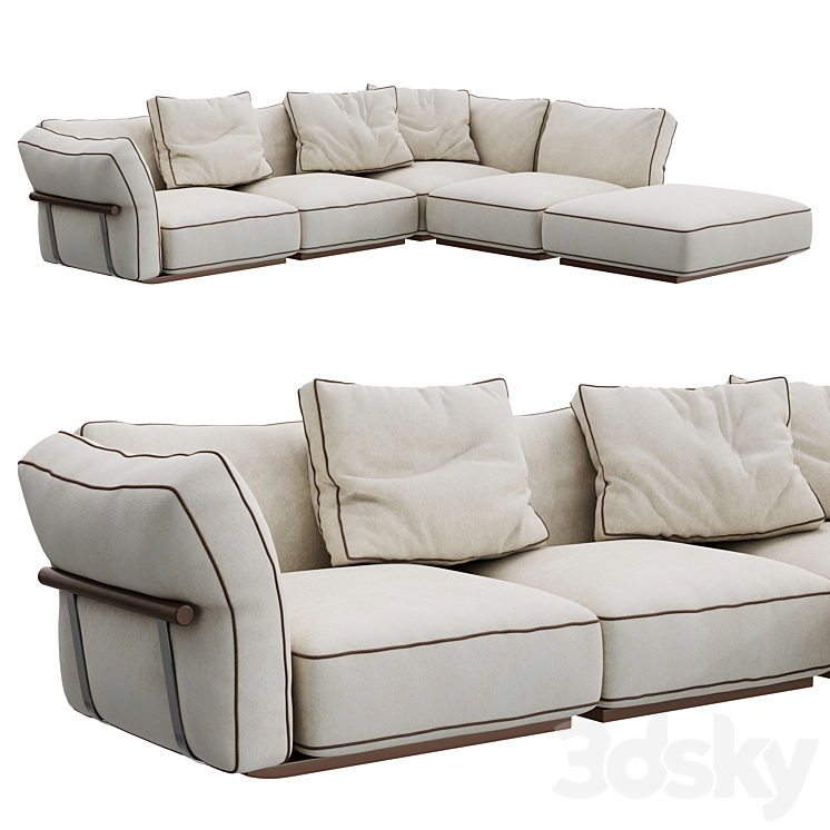 Camelot_by_Flexform - Sofa - 3D model
