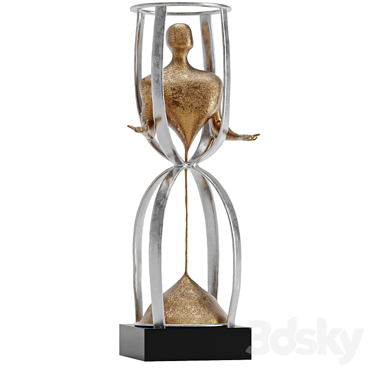 Bound by Time - Sculpture - 3D model